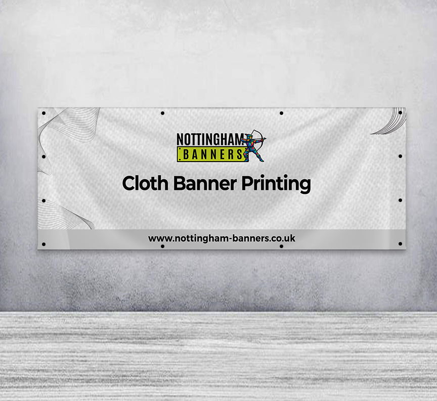 Cloth Banner Printing Same Day & Next Day Printing Nottingham