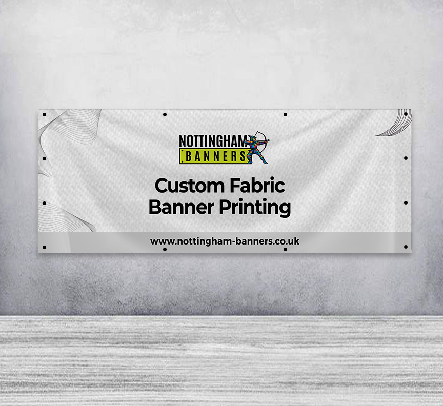 Custom Fabric Banner Printing Same Day & Next Day Printing Nottingham