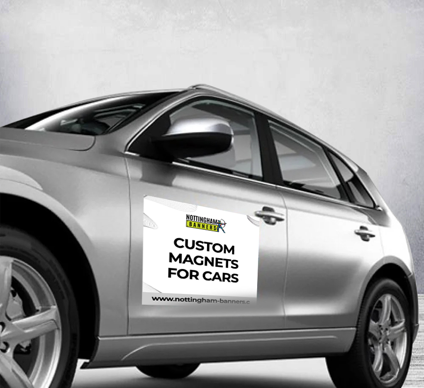 Custom Magnets for Cars Same Day & Next Day Printing Nottingham