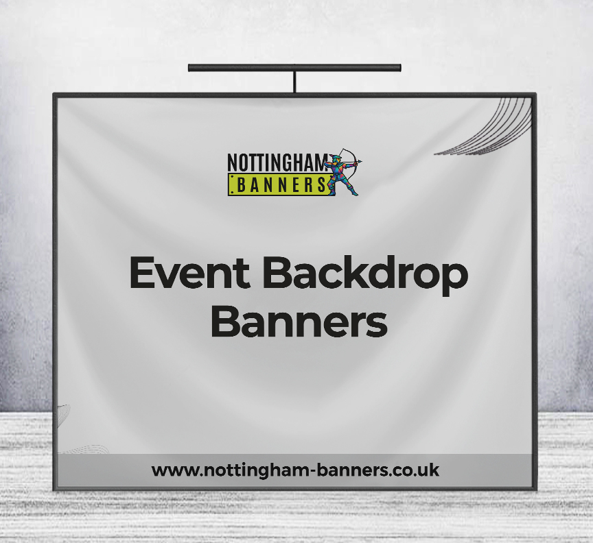 Event Backdrop Banners Same Day & Next Day Printing Nottingham