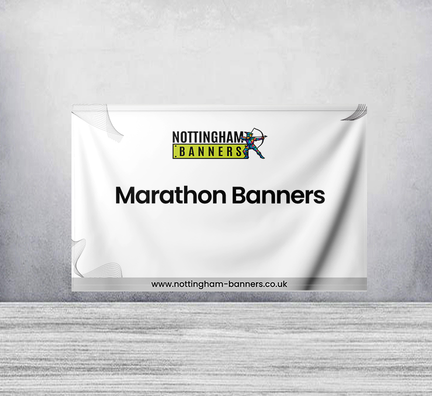 Marathon Banners Same Day & Next Day Printing Nottingham