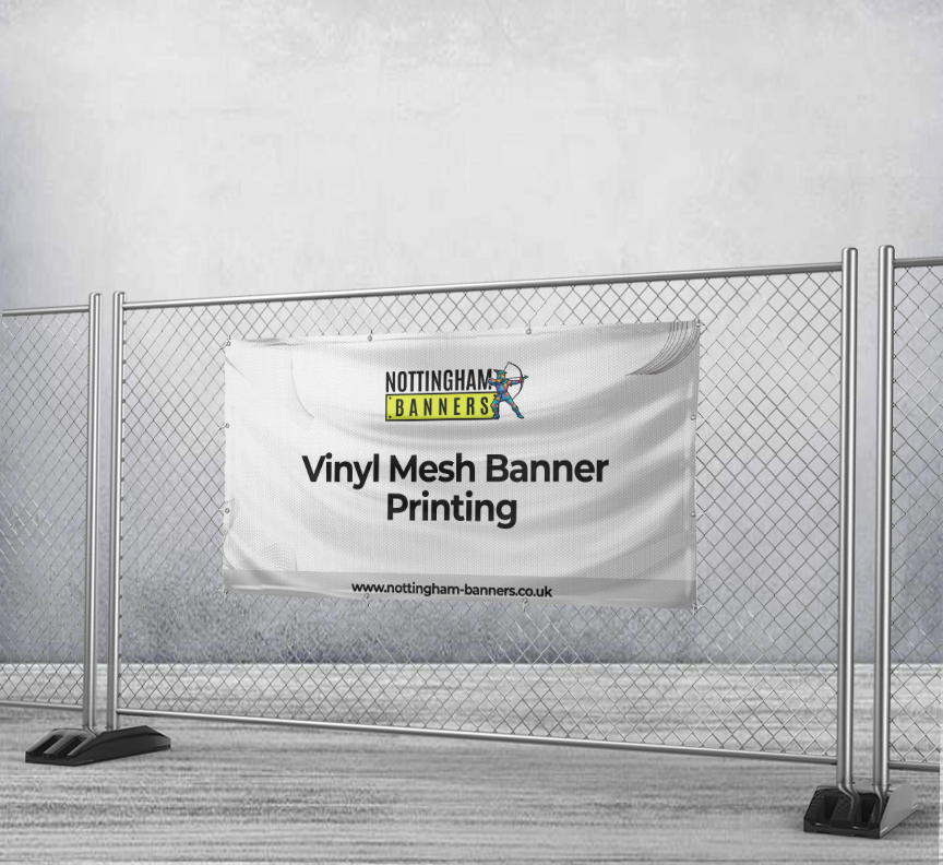 Vinyl Mesh Banner Printing Same Day & Next Day Printing Nottingham